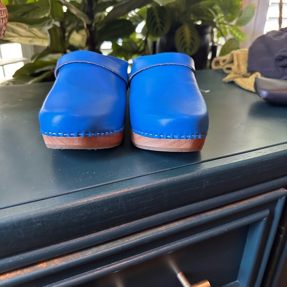 Etsy | Shoes | Royal Blue Leather Clogs | Poshmark